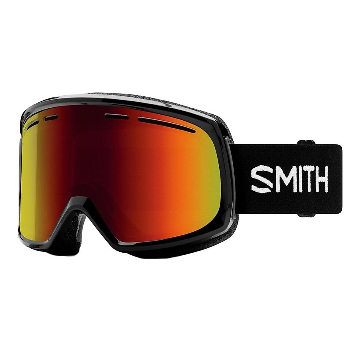 SMITH Range Snow Goggle - Black | Red Sol-X Mirror