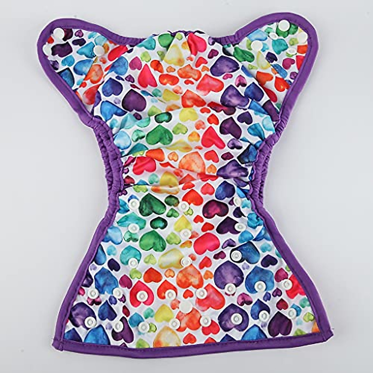 ReUseLife One Size Cloth Diaper Cover Snap with Double Gusset 6 Pack (6DC03)