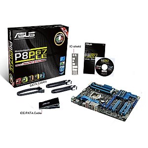 ASUS P8P67 LE LGA 1155 SATA 6Gbps and USB 3.0 Supported Intel P67 DDR3 2200 ATX Motherboard