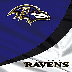 Skinit Decal Gaming Skin Compatible with PS4 Pro Console and Controller Bundle - Officially Licensed NFL Baltimore Ravens Design