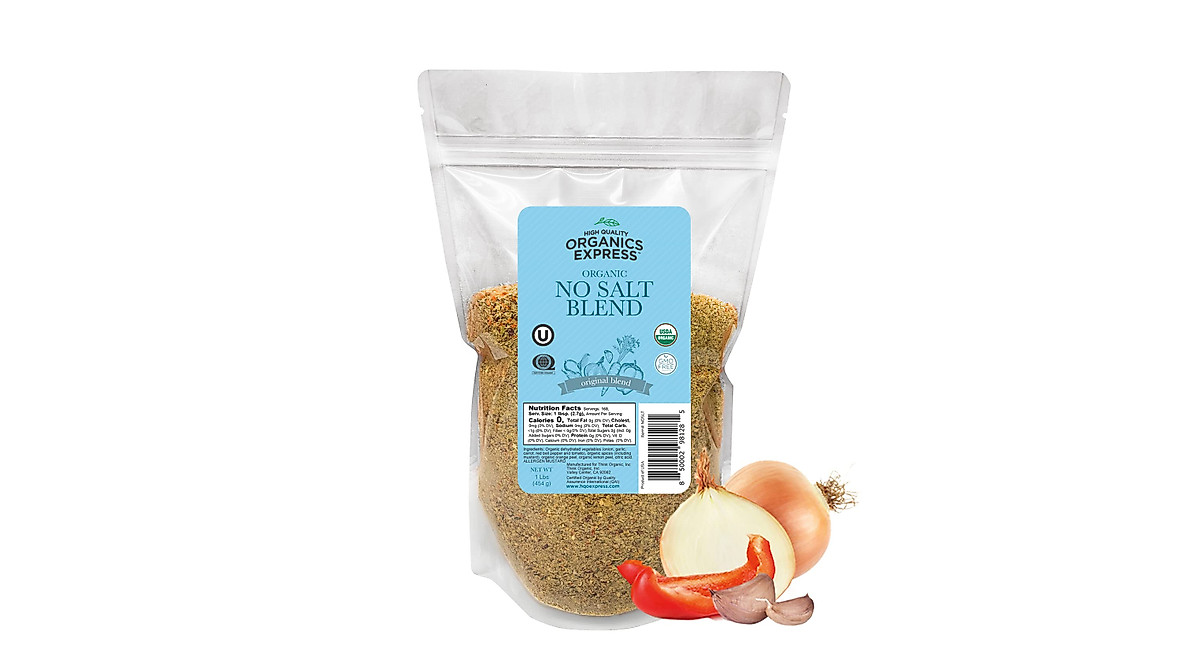 Organic No Salt Seasoning - 100% Sodium Free Flavor