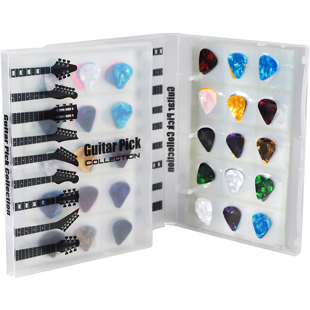 UniKeep Guitar Pick Collection Kit - Holds Up To 225 Picks (necks)