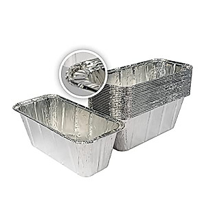 20 Pack Drip Pans Compatible with Blackstone Griddle 36/22/17/28 Inches, Grease Cup Liners for Outdoor Grill, Aluminum Foil Griddle Catcher 20 Counts