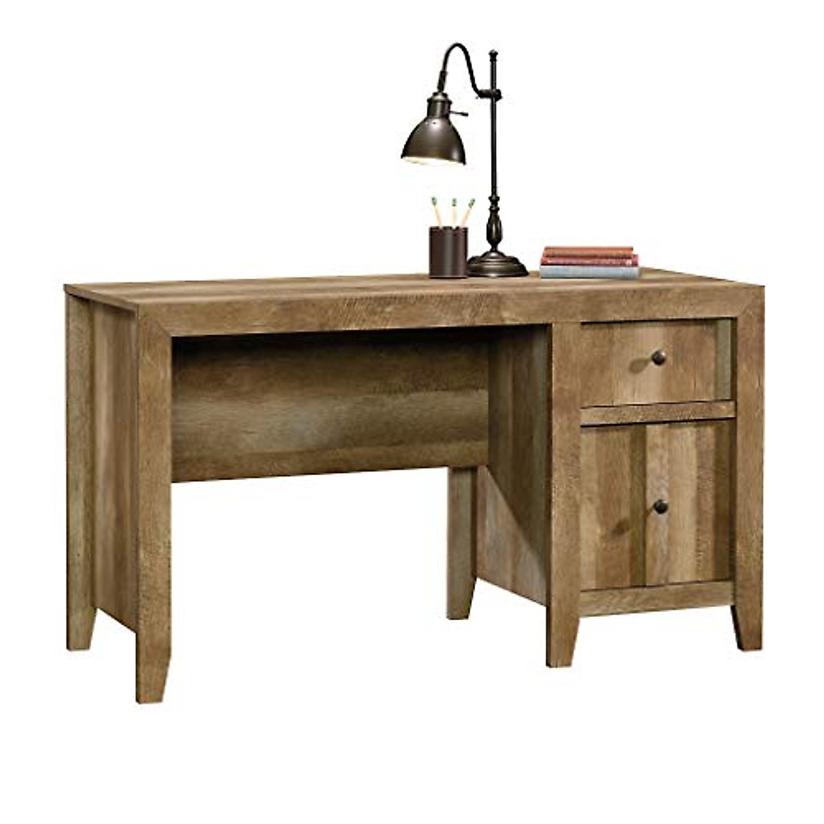 Sauder Dakota Pass Desk, Craftsman Oak finish