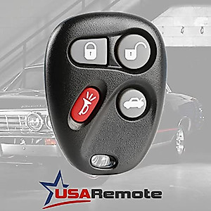 Car Key Fob Keyless Entry Remote fits Chevy Corvette Malibu SSR/Pontiac Bonneville Grand Am/Buick Lesabre/Cadillac Deville Seville/Oldsmobile Alero Aurora (KOBLEAR1XT, 25695954)