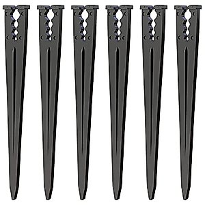 AxeSickle 100 Pcs Drip Irrigation Stakes for 1/8 1/4 Inch Tubing Hose Irrigation Support Stakes for Gardening Patio Lawn
