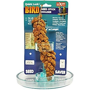 Lixit Spray Millet, Seed Stick and Treat Holder for Birds and Small Animals. (Pack of 1)