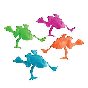 U.S. Toy US Toy Jumping Frog Toy (Lot of 36), Assorted Color
