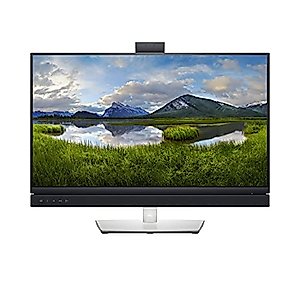 Dell 27 Video Conferencing Monitor - C2722DE with POP-UP 5MP IR Camera Dual 5W Integrated Speakers and a Dedicated Microsoft Teams Button,Gray
