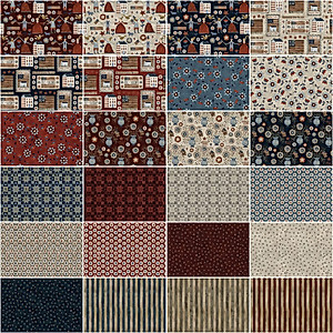 Teresa Kogut Bright Stars Rolie Polie 40 2.5-inch Strips Jelly Roll Riley Blake Designs RP-13100-40