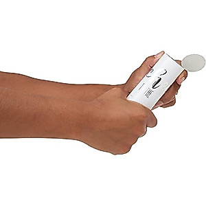 20 Pack Silver Foil Confetti Party Shakers for Wedding Reception, Engagement, Bulk Set (White, 1.5 x 4.3 In)