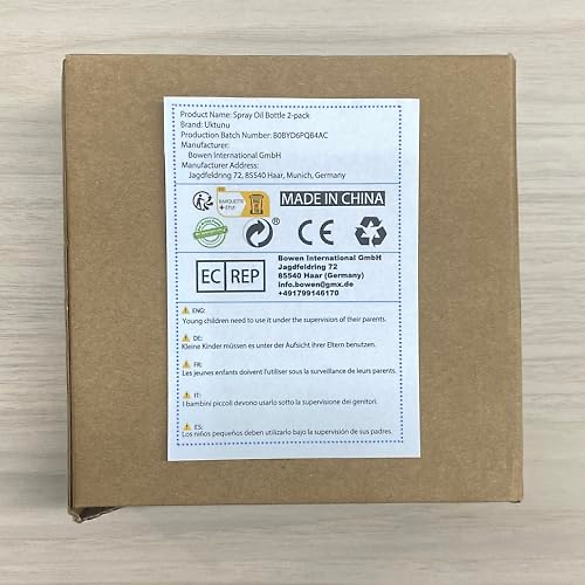 Uktunu Oil Sprayer for Cooking,2 Pack 100ml Glass Olive Oil Sprayer Mister, Olive Oil Spray Bottle, Kitchen Gadgets Accessories for Air Fryer, Canola, Widely Used for Salad Making, Frying, BBQ