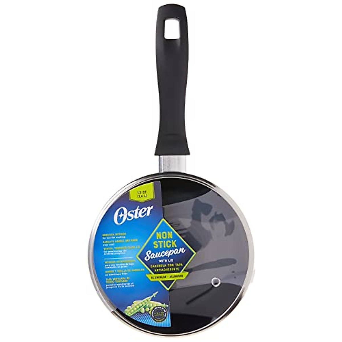Oster Clairborne Covered Sauce Pan (1.5 Qt)