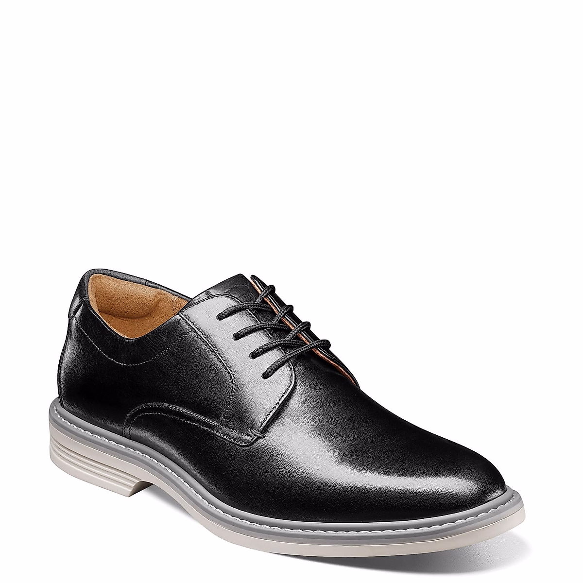 Florsheim Norwalk Plain Toe Oxford Men's Oxford, 12 2E US, Black
