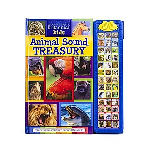 Encyclopedia Britannica Kids - Animal Sound Treasury Book - PI Kids