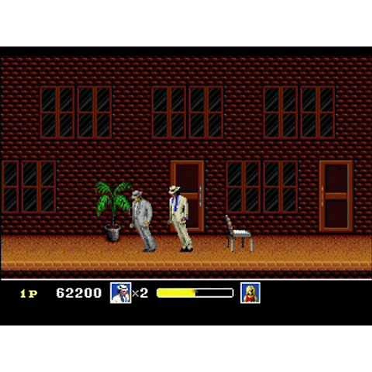 Michael Jackson’s Moonwalker (Sega Genesis / Megadrive) – Reproduction Video Game Cartridge with Clamshell Case and Manual