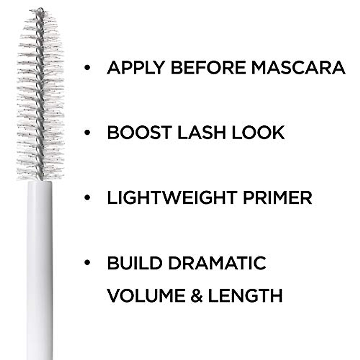L'Oreal Paris Makeup Voluminous Lash Boosting Conditioning Primer Mascara, White Primer, 0.24 fl; oz.