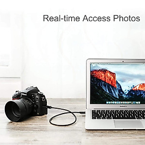 TKDY EH-67 USB Cable Charging Cord, EH67 AC Power Adapter, for Nikon Coolpix L100 L105 L110 L120 L310 L320 L330 L340 L810 L820 L830 L840 B500 Cameras.