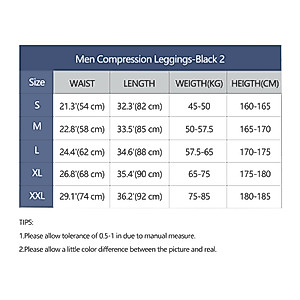 SS COLOR FISH 3 Pack Men Compression Pants Athletic Baselayer Workout Legging Running Tights for Men