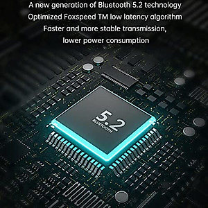 Sport Bluetooth 5.2 Earbuds,Wireless Earphones in-Ear with Microphone, Stereophones HiFi Stereo Sound Intelligent Noise Reduction, Headset with Wireless Dual Core Fast Charging Case (Pink)