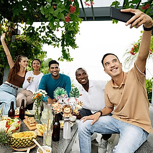 28 Pcs Safari Table Centerpieces Baby Shower Decorations Centerpiece Sticks Oh Baby Centerpieces Tables Toppers for Boys Kids Party Supplies