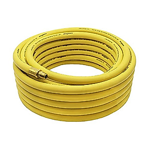 Goodyear 50' x 3/8" Professional Rubber Air Hose Yellow, 300 PSI
