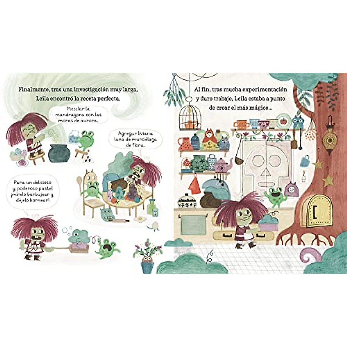 Leila, la brujita perfecta (The World of Gustavo) (Spanish Edition)