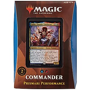 Magic: The Gathering Strixhaven Commander Deck – Prismari Performance (Blue-Red)