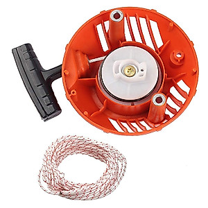 QHALEN 576368301 Recoil Starter with Rope 2-Meter Pull Cord for Husqvarna 128L 128LD 128LDX 128C 128CD 128R 128RJ 128DJX String Trimmer Brushcutter # 2009-001N Higher