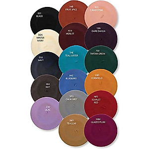 Parkhurst of Canada Classic Wool Basque Beret-Unisex (Tartan Green), One Size