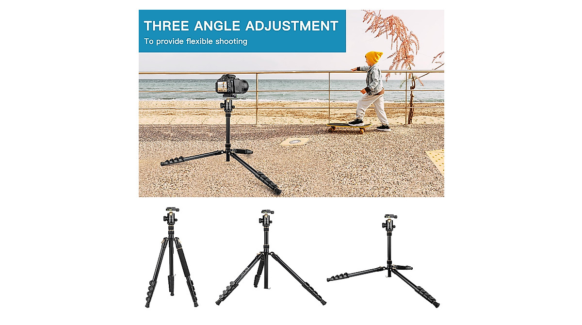 Professional DSLR Camera Tripod for Photography and More
