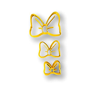 Cute Bow Cookie Cutters (Set of 3)