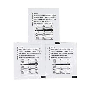 DuvinDD 18 Pack pH Calibration Solution Powder 6.86/4.00/9.18, pH Buffer Calibration Solution Packets for Precisely Calibrate pH Meter, pH Tester Calibration Powder Packets