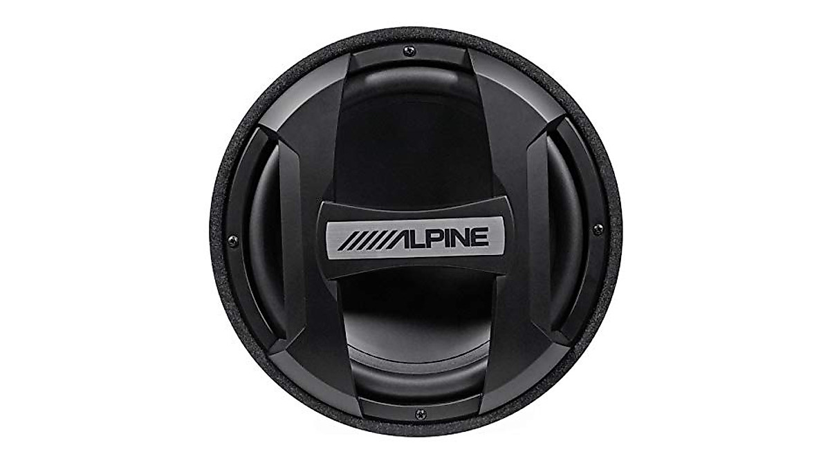 Alpine SWT-12S4 12" Subwoofer Bundle with 1500W Amp – Powerful Car Bass