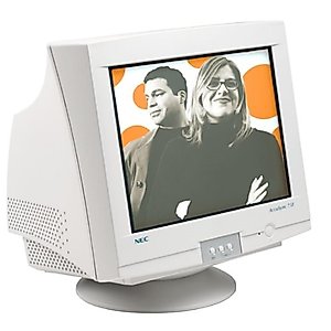 NEC AccuSync 75F Flat Screen 17" CRT Monitor (PC/Mac)