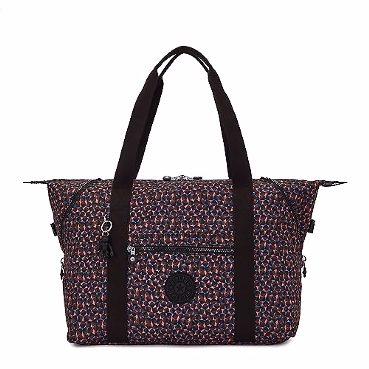Kipling Women's Art M Print 3 Tote Happy Squares
