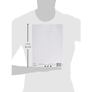 Rexel 78290 Crystalfile Classic Top Tab Inserts Paper, Pack of 50, White