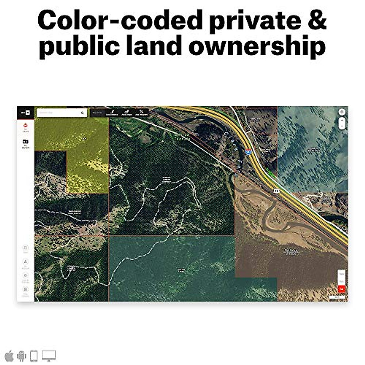 onX Elite: Nationwide Digital Map Membership for Phone, Tablet, and Computer - Color Coded Land Ownership - 24k Topo - Hunting Specific Data - Updates Hunt Chip