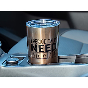 Chemistry Gifts- Coffee Tumbler/Travel Mug 20oz - Gift Idea for Teachers, Biology, Nerd, Science Teacher, Biology, for Adults, Professor, Women, Men, Geek