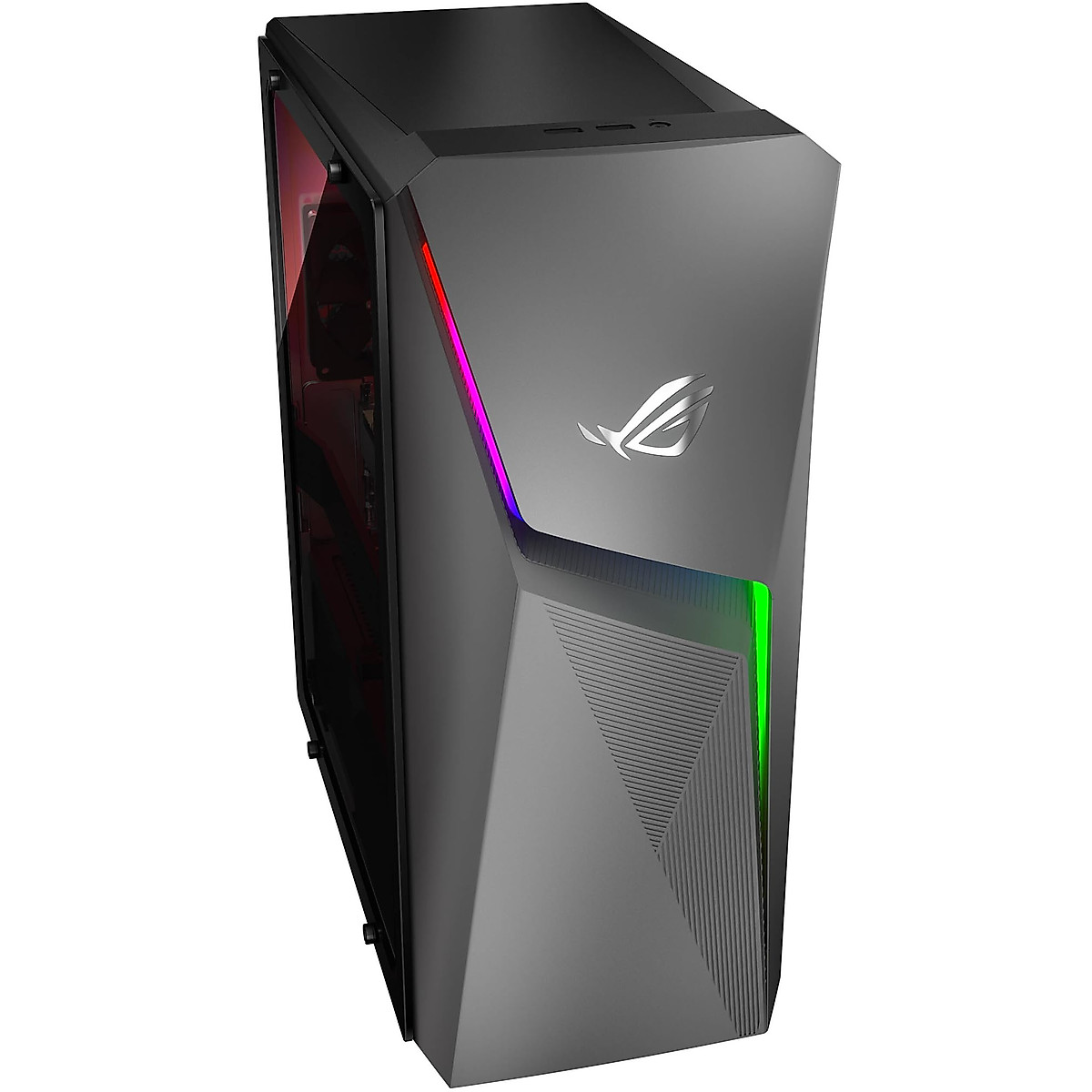 ASUS GL10DH-PH552 Gaming & Entertainment Desktop PC (AMD Ryzen 5 3400G 4-Core, GeForce GTX 1650, 32GB RAM, 128GB PCIe SSD + 1TB HDD (3.5), WiFi, USB 3.2, HDMI, Win 11 Home) Refurbished