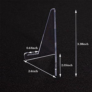 UTCTBC 35 PT Strong Magnetic Cards Sleeves 6 Card Brick + 1 Display Stand Clear Soft Pro Card Holder Fit Standard Trading Cards, Sports Cards,