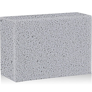 Better Grillin Scrubbin Stone Grill Cleaner-Scouring Brick/Barbecue Grill Brush/Barbecue Cleaner for BBQ, Griddle, 3pk