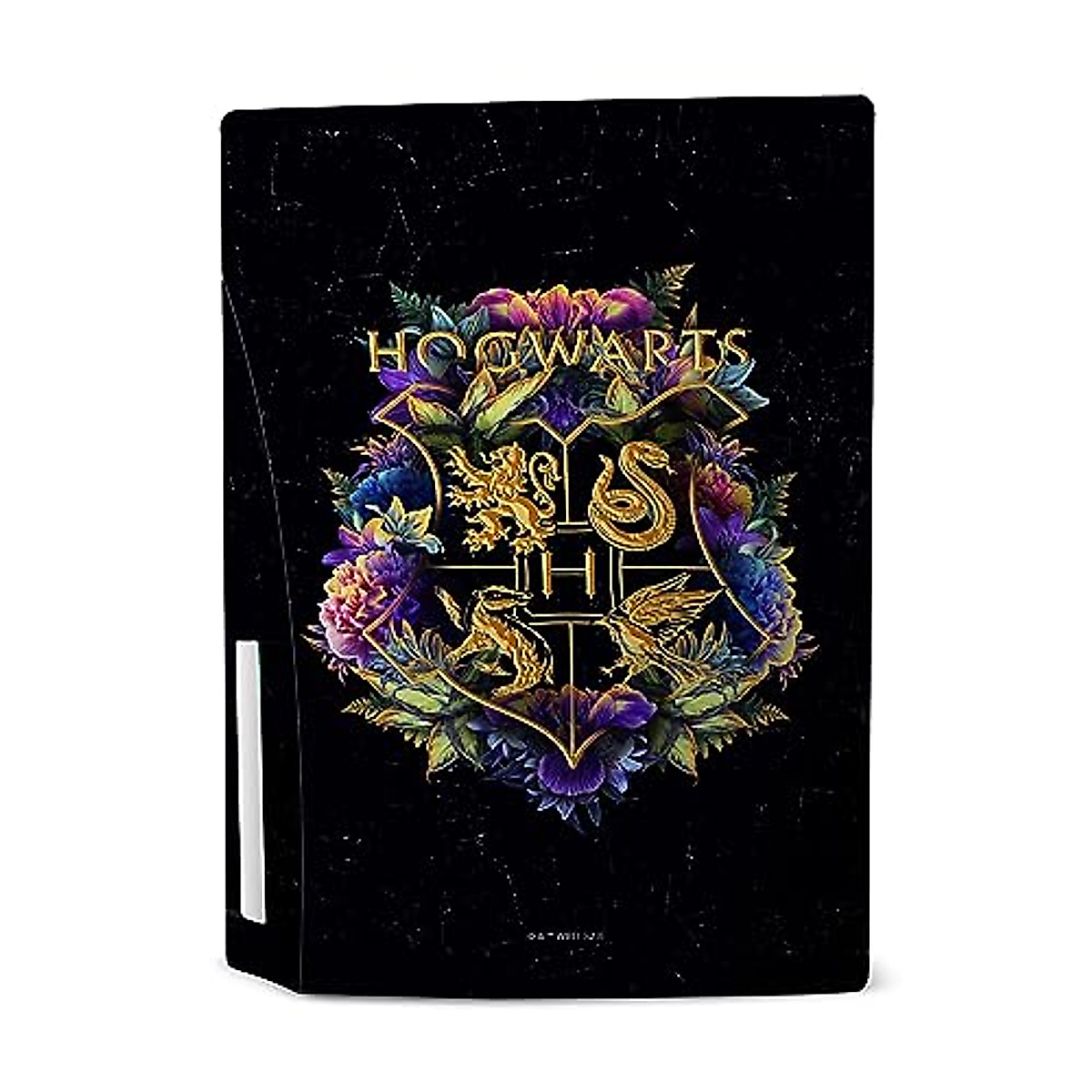 Head Case Designs Officially Licensed Harry Potter Hogwarts Crest Graphics Vinyl Faceplate Sticker Gaming Skin Decal Compatible with Sony Playstation 5 PS5 Disc Edition Console & DualSense Controller