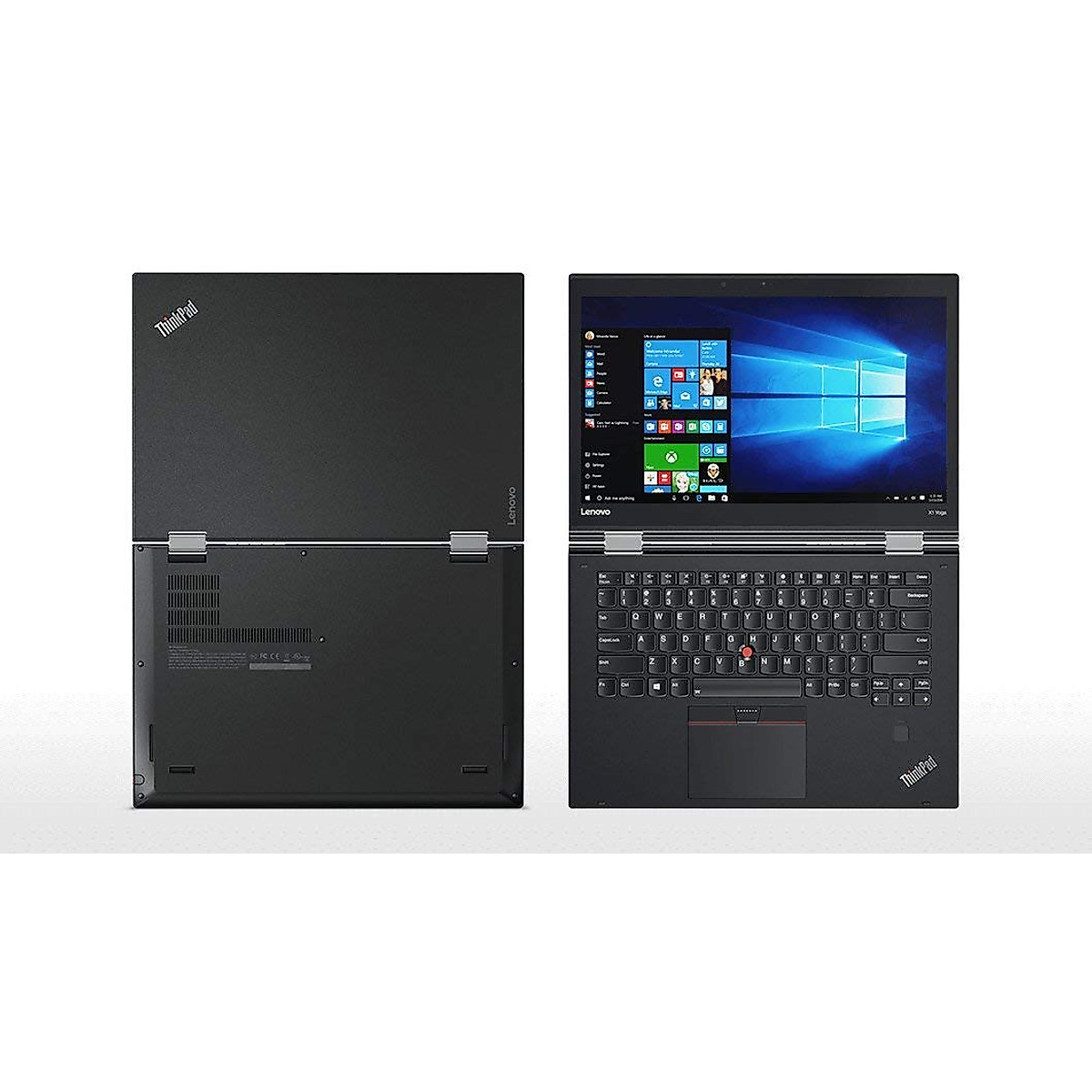 Lenovo Thinkpad X1 Yoga 2nd Gen 2-in-1 Laptop (20JD-000RUS) Intel i5-7300U, 8GB RAM, 256GB SSD, 14-inch FHD 1920x1080 IPS Touch Screen, Win10 (Renewed)
