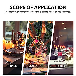 8PCS Xmas Elk Head Cutter Fork Bag Christmas Tableware Cover Decoration Decor for Celebration Party