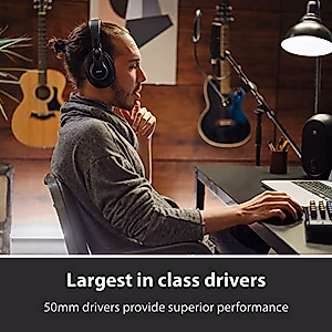 AKG Pro Audio K361BT Bluetooth Over-Ear, Closed-Back, Foldable Studio Headphones ,BLACK