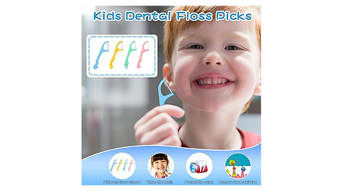 Kids Floss Dispenser - Fun & Colorful Dental Care