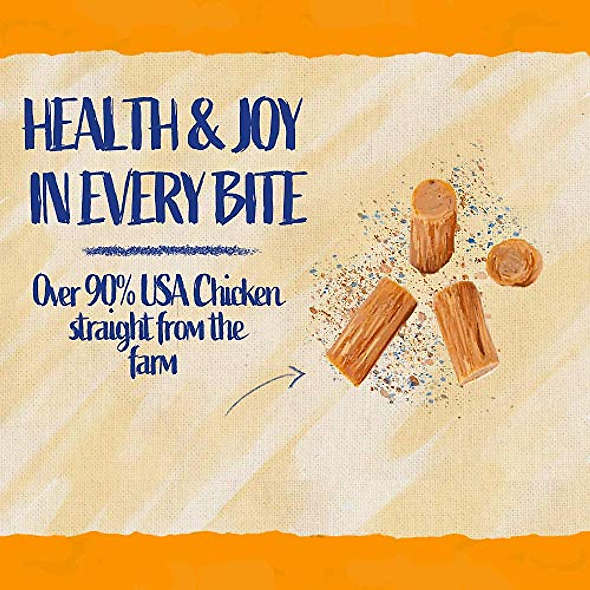 Blue Dog Bakery, Natural Dog Treats, Chicken Bites, USA Chicken, Grain Free, 7.8-Ounce Pouch, (Pack of 1)