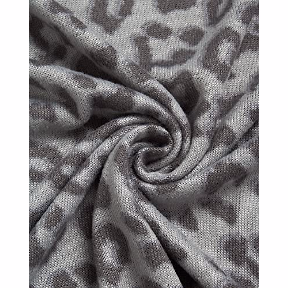 Lucky Brand Women's Pajama Set - 4 Piece Sleep Shirt, Tank Top, Pajama Pants, Lounge Shorts (S-XL), Size Large, Grey