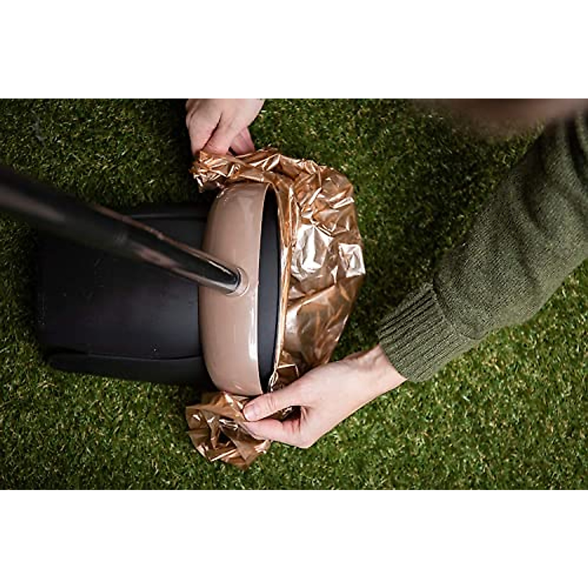 Swivel Bin Waste Bag and Rake Dog Pooper Scooper, Refill Bags (3-Pack, 20 Count)